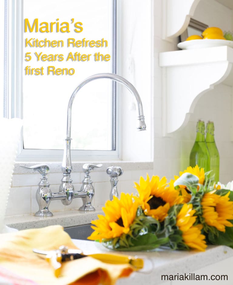 Maria's Kitchen Refresh; 5 Years After the First Renovation