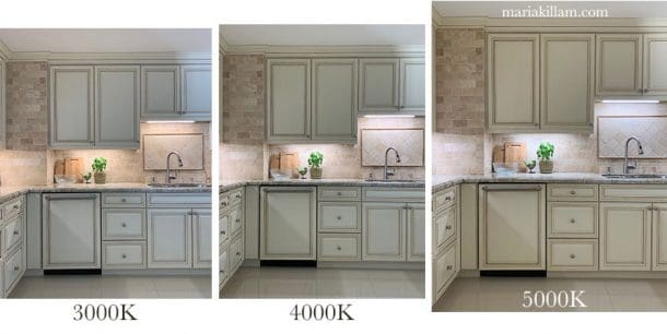 Do you Prefer Warm, Cool or Daylight Lighting for your Kitchen?