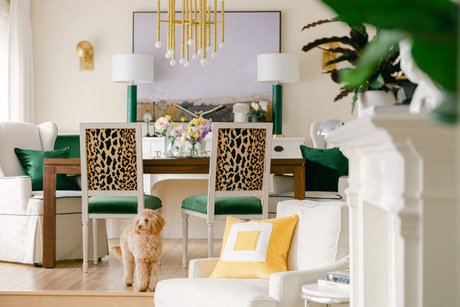 Styling with Lamps and Art: Two Ways - Art and Beauty