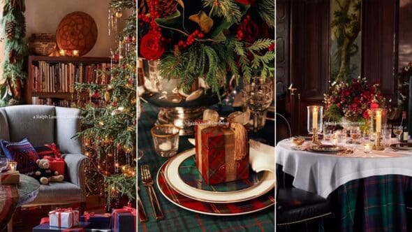 A Ralph Lauren Christmas Shop Up - Colour Trends