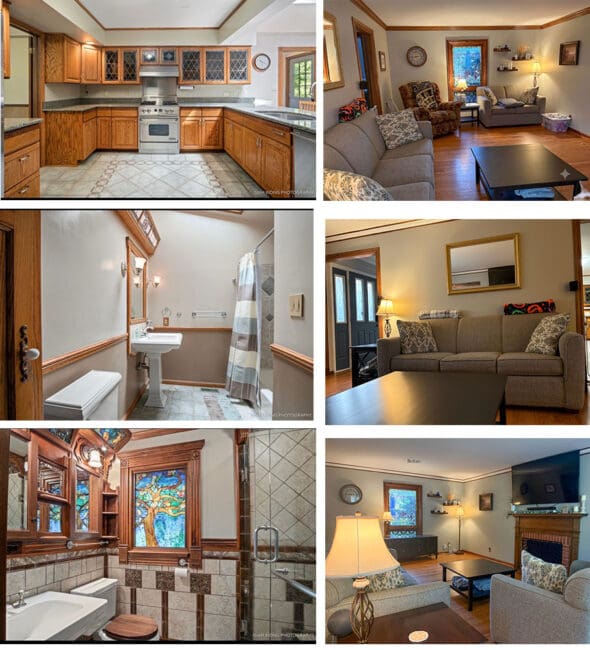 Before You Paint the Wood Trim: Try Decorating First - Decorate or Renovate